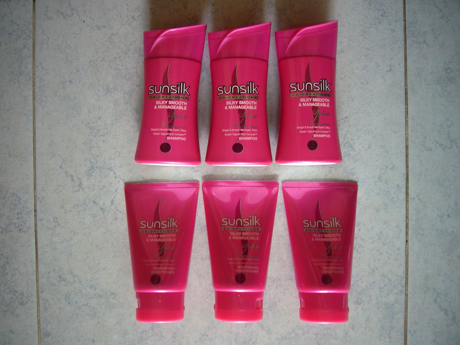 Sleepy Beauty : Sunsilk Silky Smooth & Manageable Shampoo & Conditioner ...