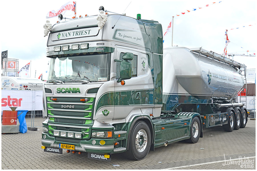 SCANIA: Scania R500 V8 topline Van Triest Veevoeders (bulktransport)