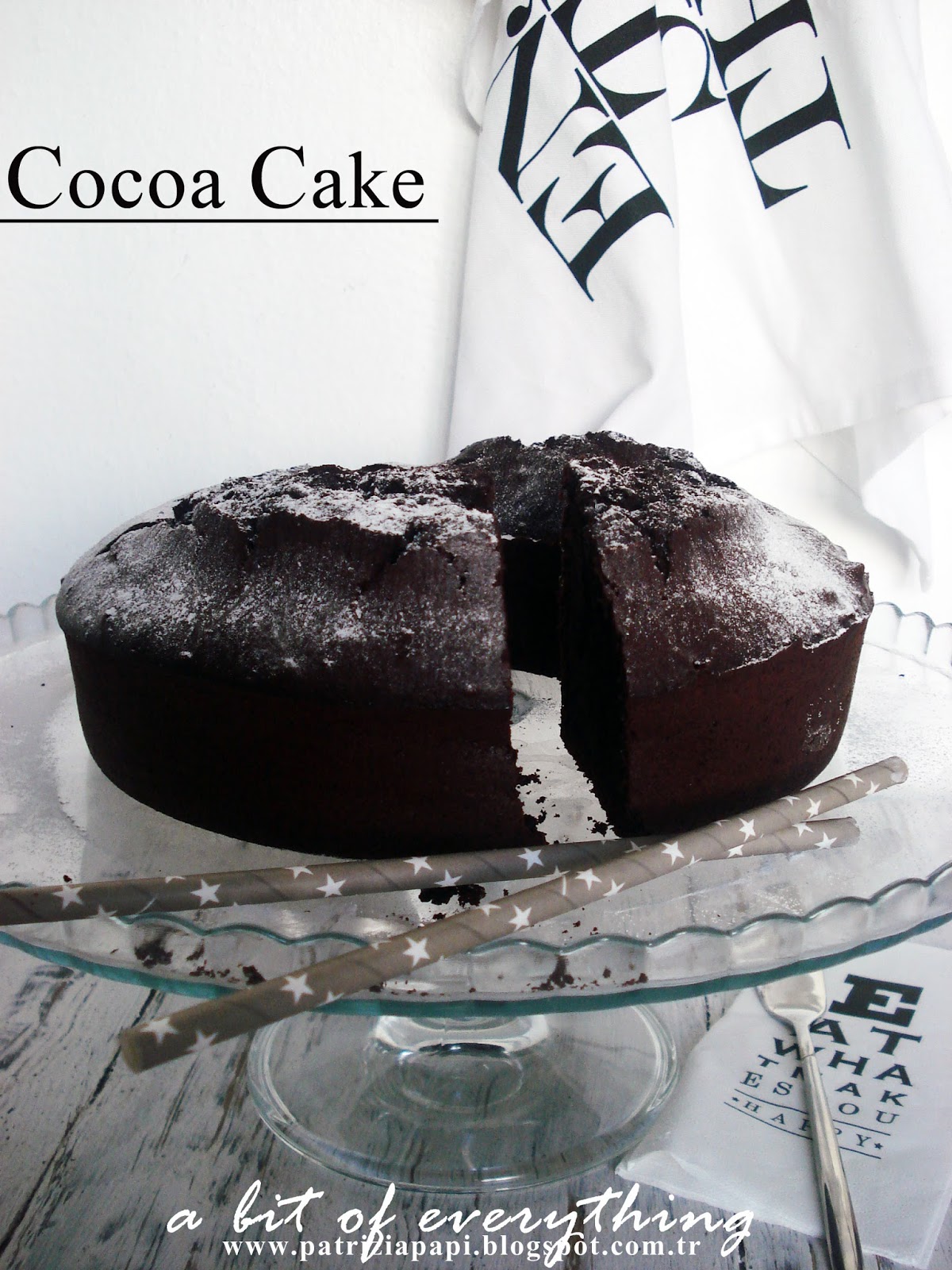 A Bit of Everything: kakaolu kek / cocoa cake