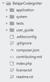 Cara Pemasangan Codeigniter untuk Pemulan ~ CODING RAKITAN | INSPIRASI CODING TERUPDATE ...