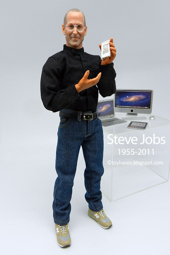 toyhaven: iCEO 1/6th scale Steve Jobs 12-inch Figure REVIEW - this one ...
