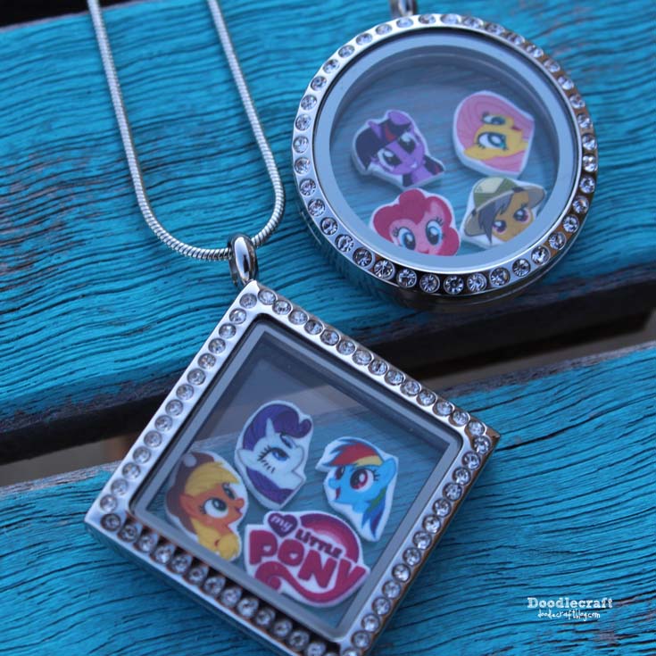 My Little Pony Floating Locket Charms!