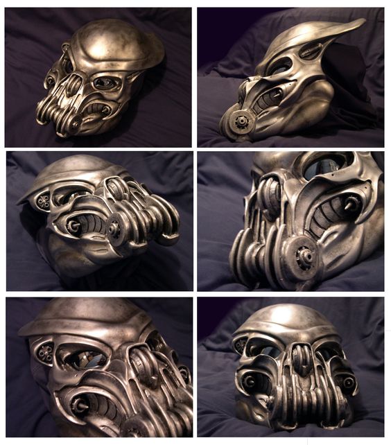 Celtic Predator Mask Drawings