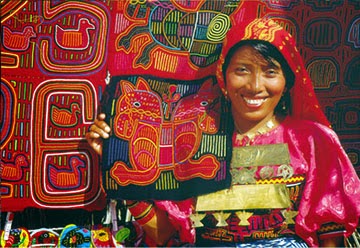 EL CAMARÓN DE MALABO: Los indios KUNA de Panamá.