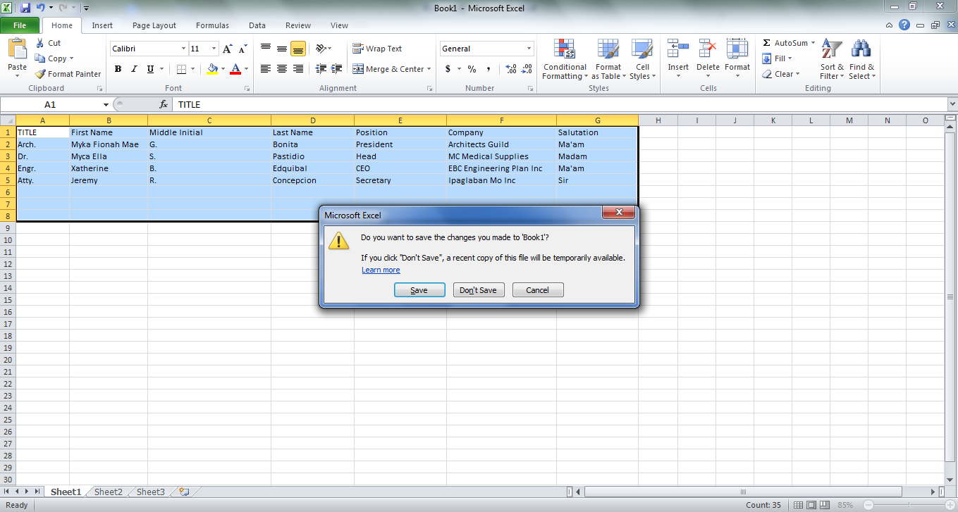 Set Up Your Excel Mailmerge Data Source File Qrstuffcom