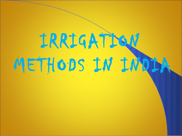 Senthil Kumar: [Indian Geography] Irrigation in India