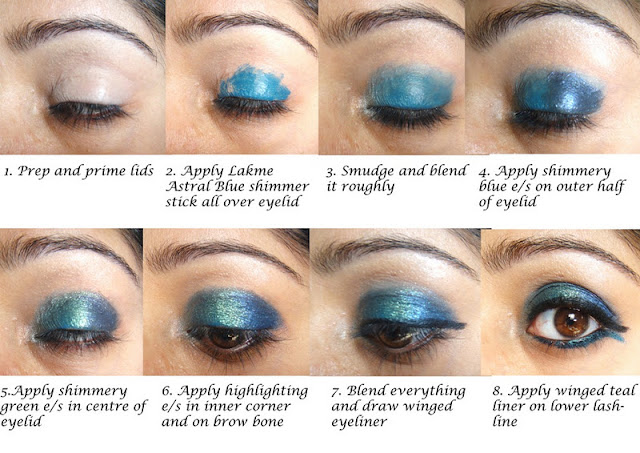 Indian Beauty Central: Dance of the Peacock-Bridal Eye Makeup contest ...
