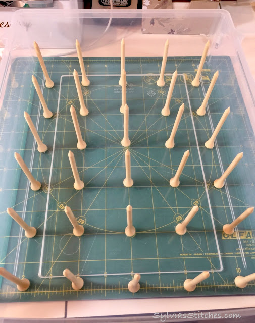 Easy DIY Thread Storage Cart - Sylvia's Stitches