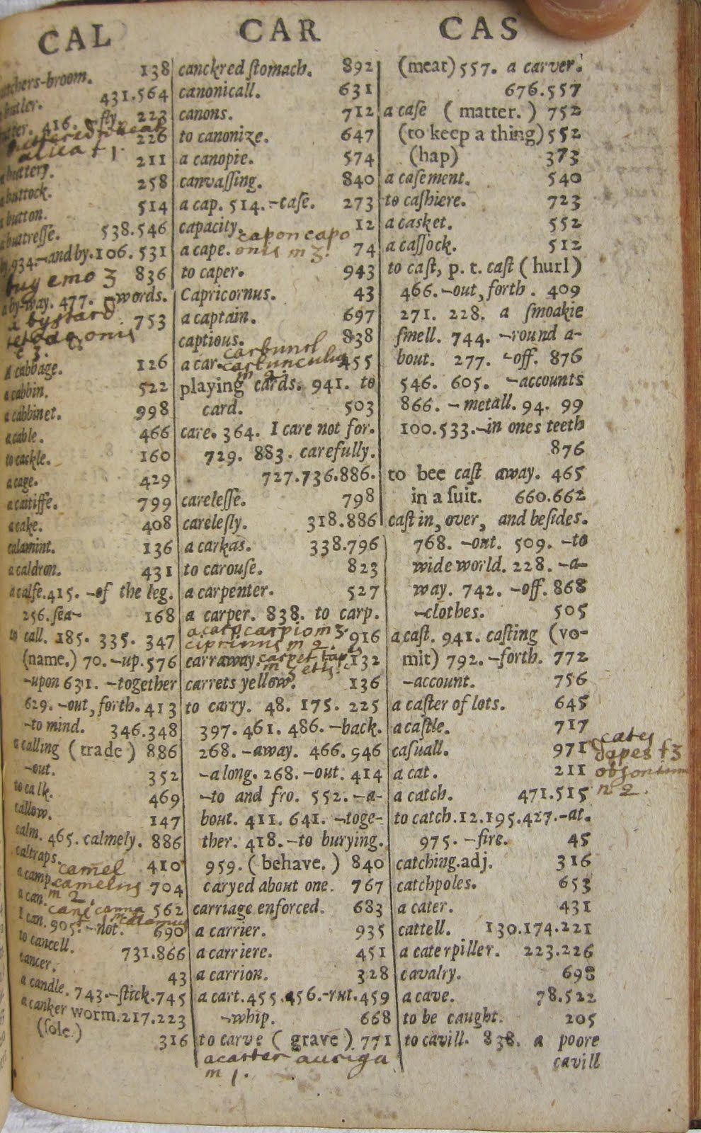 MCRS Rare Books Blog: Annotating a 1643 English-Latin Phrase Book