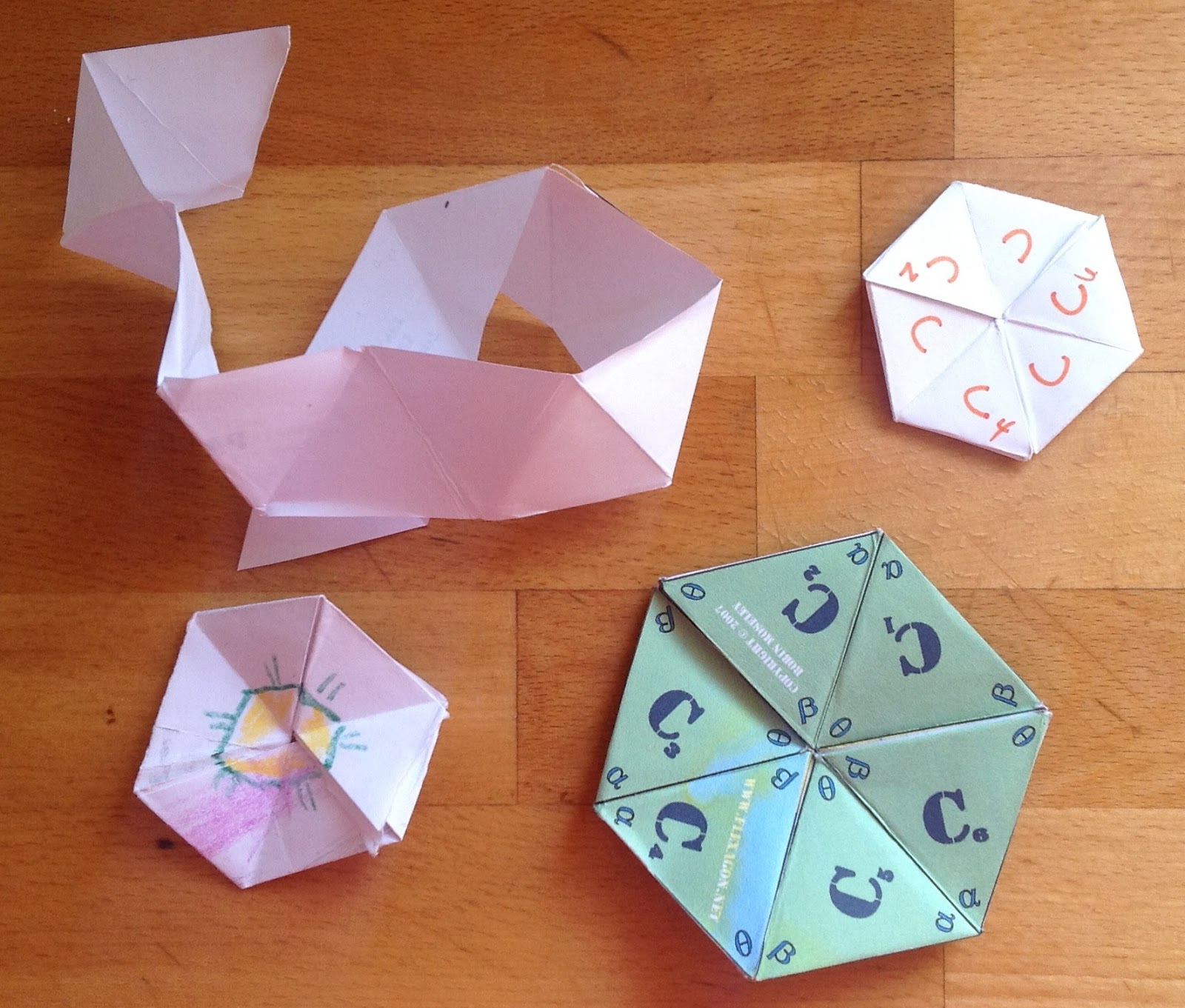 Science Soup: Hexaflexagon Madness