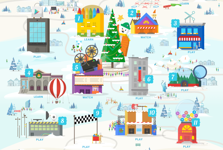 The Library Voice: Check Out Santa Tracker from Google.....Maps, Cards ...