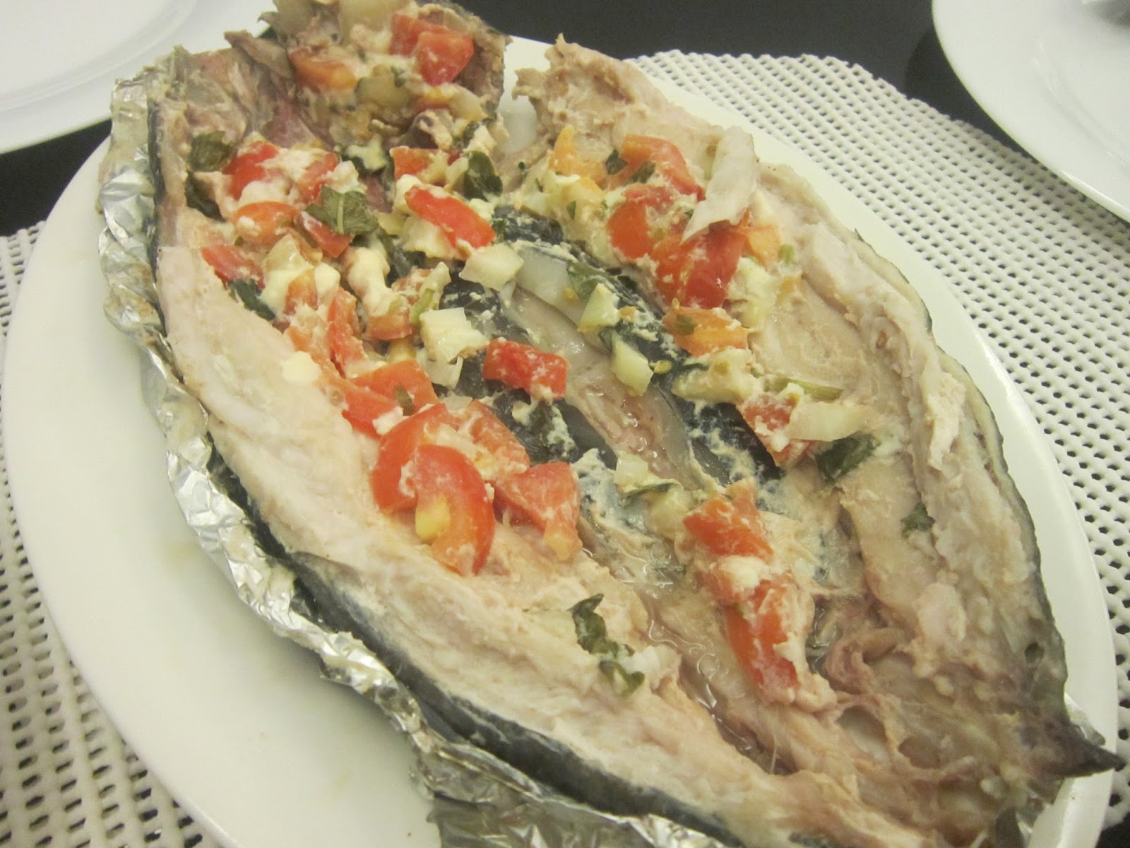 CHEESY INIHAW na BANGUS with BASIL