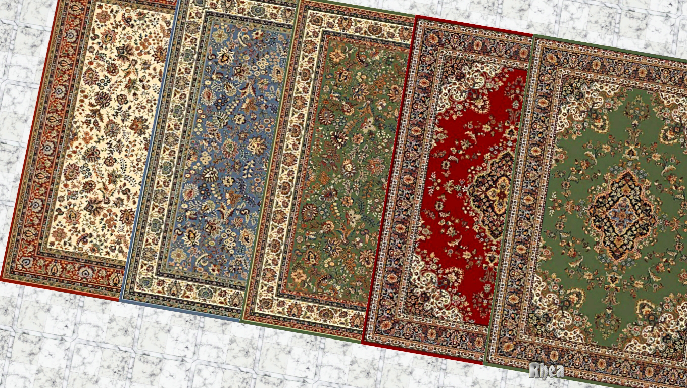 The Sims 3 in Russia Update: Persian Rugs by Rhea