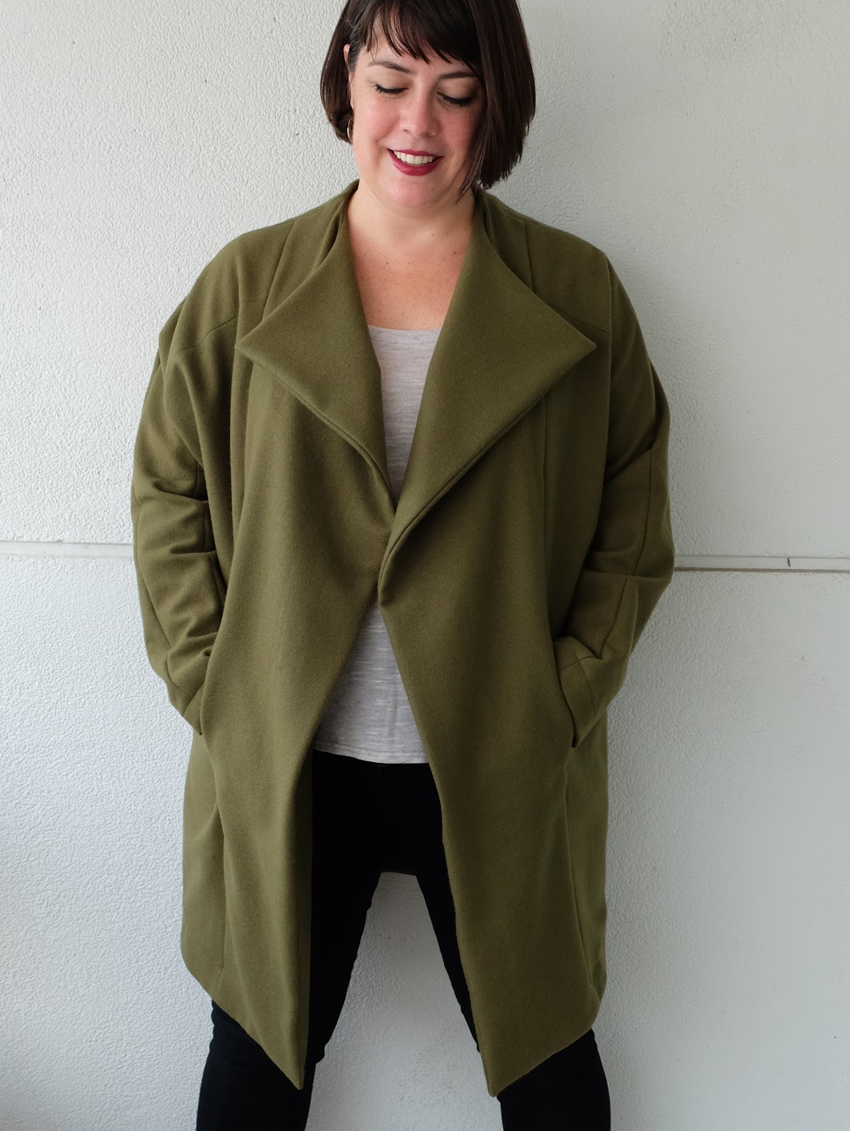 Cookin' & Craftin': Style Arc Riley Coat in Local Wool from Organic ...