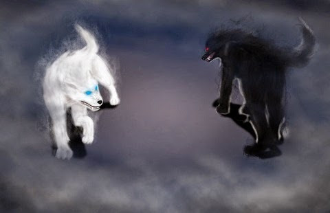 El Mito del Cadejo o Cadejos (Blanco y Negro) | Un Mito Corto