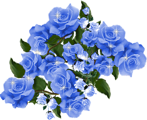 Rosas azules gif animadas con movimiento - Imagui