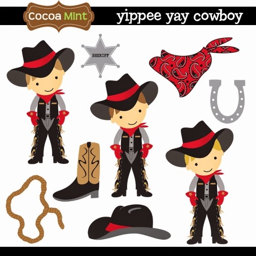Free Printable Cowboys Clipart. - Oh My Fiesta! in english