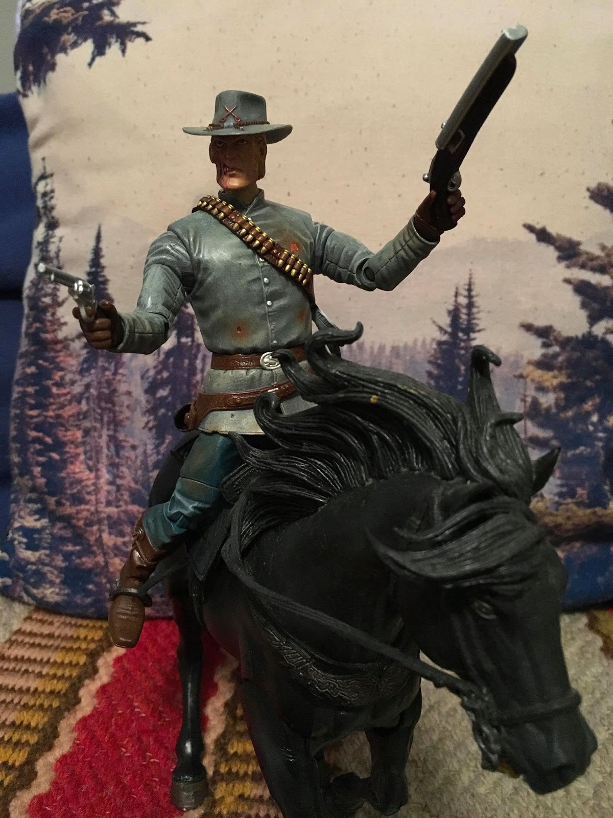 Cowboy Ghost Rider Horse