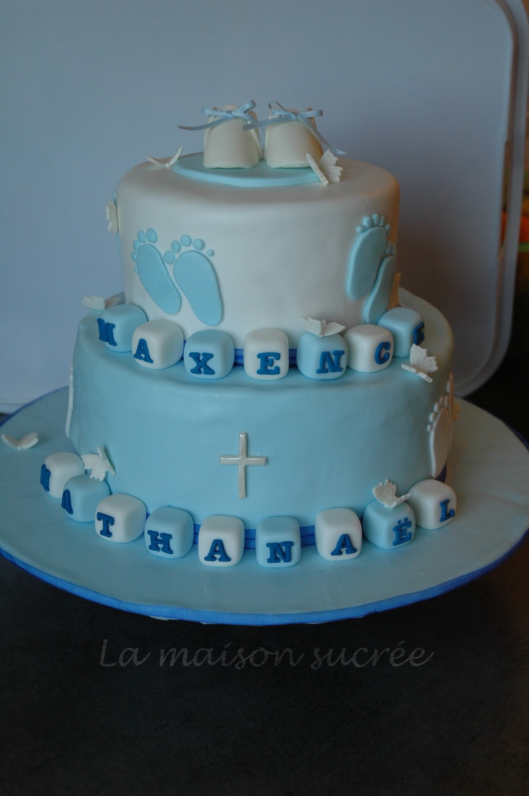 La Maison Sucrée: Gâteau de bapteme