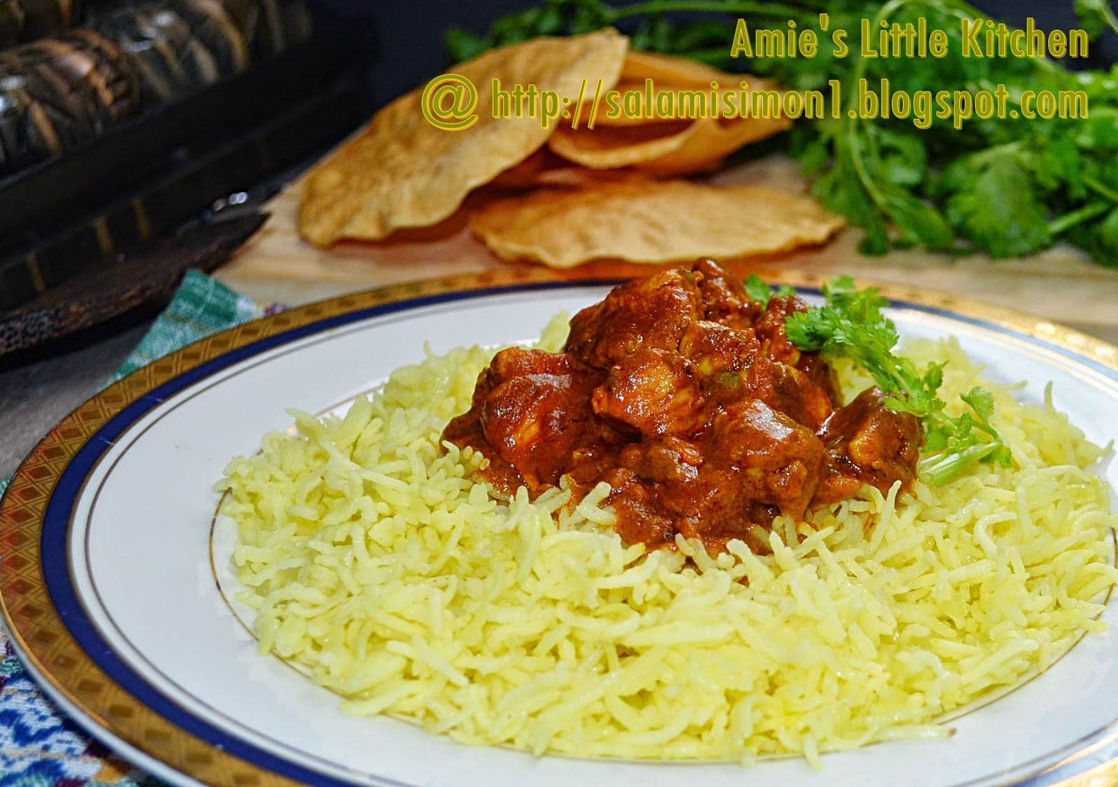 Sada Chawal & Murgh Nariyal Curry - AFF Indian Subcontinent - Amie's ...