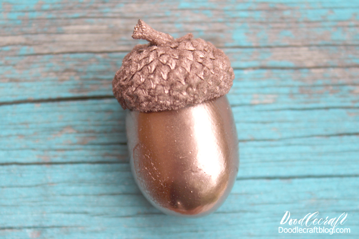 Copper Easy Sculpt Acorns DIY!