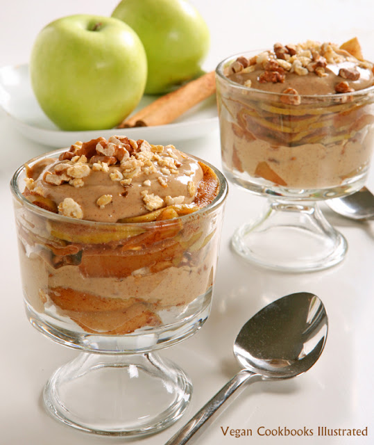 Vegan Cookbooks Illustrated: Apple Pie Parfaits