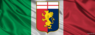 Copertine facebook: Logo Genoa CFC - Bandiera Italia