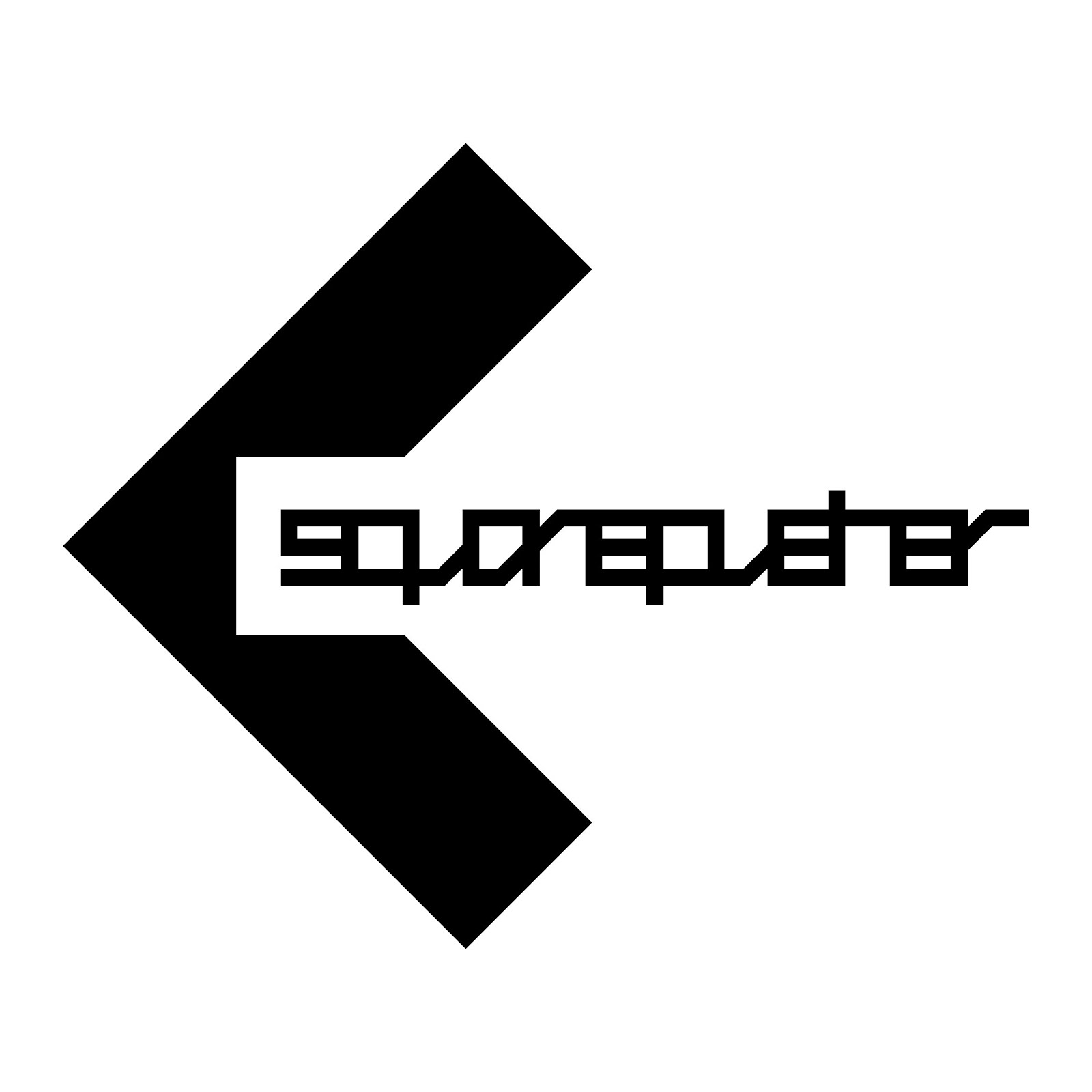 Vector logos of electronic music: Squarepusher