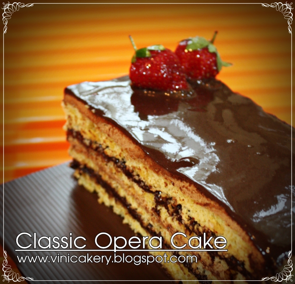 Vini Cakery: Classic Opera Cake