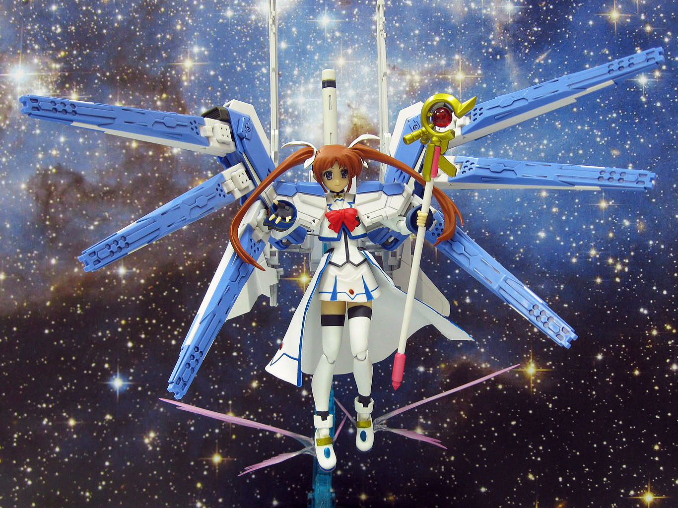 world of klaymore: Mecha Girl Lyrical Nanoha
