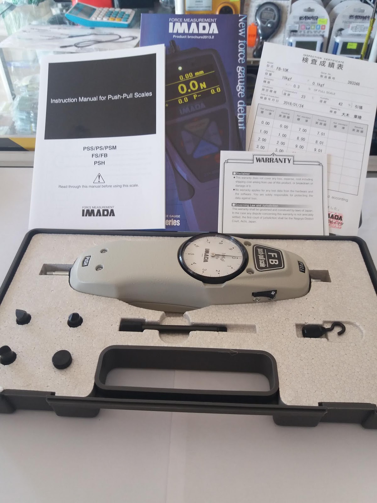 Soldering, Anti-Static, ThermoMeters Philippines: Force Gauge (PUSH/PULL gauge) IMADA FB-10K ...