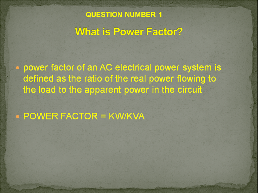 STUDY OF ELECTRICAL POWER FACTOR (COS ф) | ENGINEERING TRICKS BY PRINCE T.K