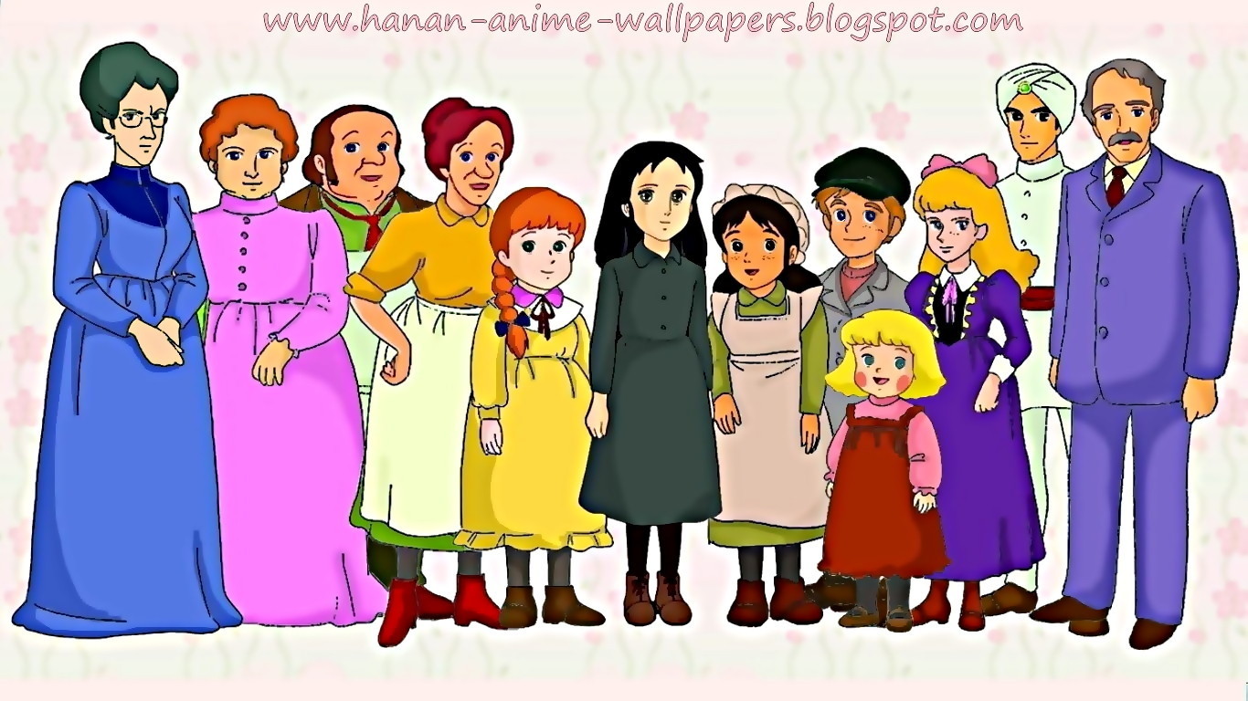 anime wallpapers: A Little Princess Sara 8 سالي