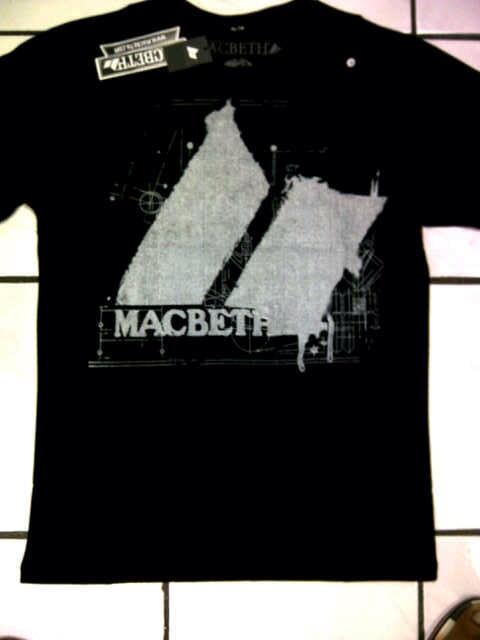 fariqueshoppe: Macbeth T-shirt [SOLD]