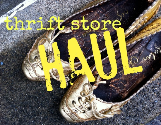 THE CITIZEN ROSEBUD: Thrift Store Haul