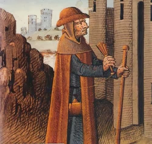 Un dermatólogo en el museo : Carraca de leproso