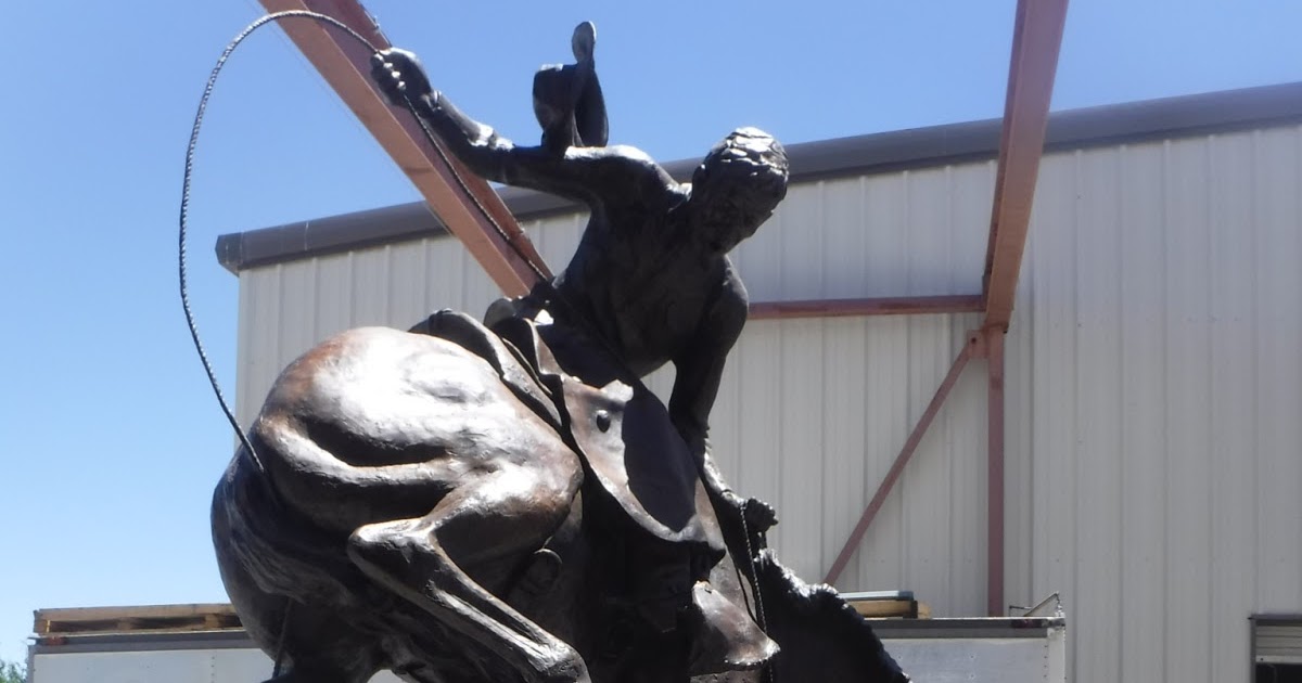 Oddball Observations : COWBOY IN A STORM