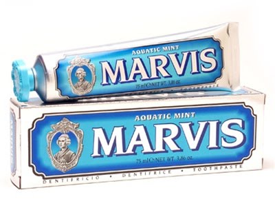 The Beauty of Life: Marvelously Minty: Marvis Aquatic Mint Toothpaste