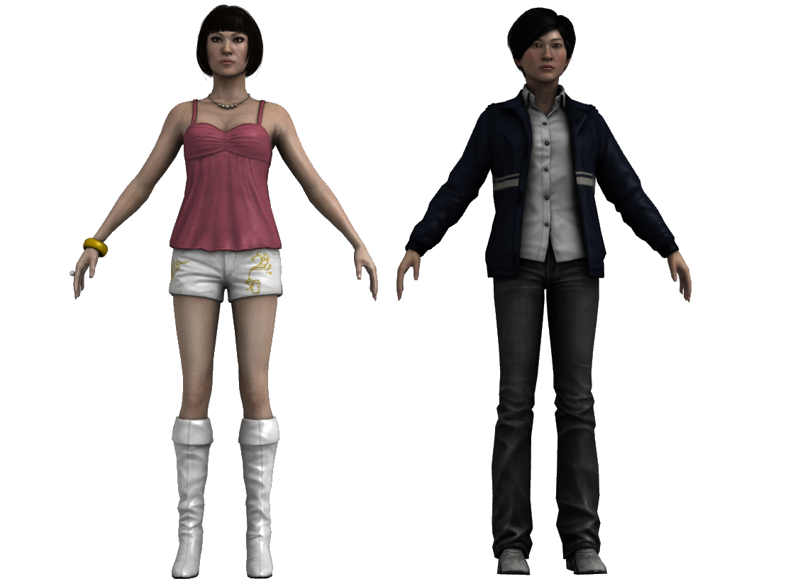 Solidcal Modding: [WIP] Sleeping Dogs Sandra and Jane Teng