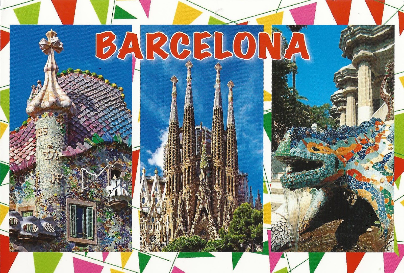 A Journey of Postcards: The works of Antoni Gaudi | Spain