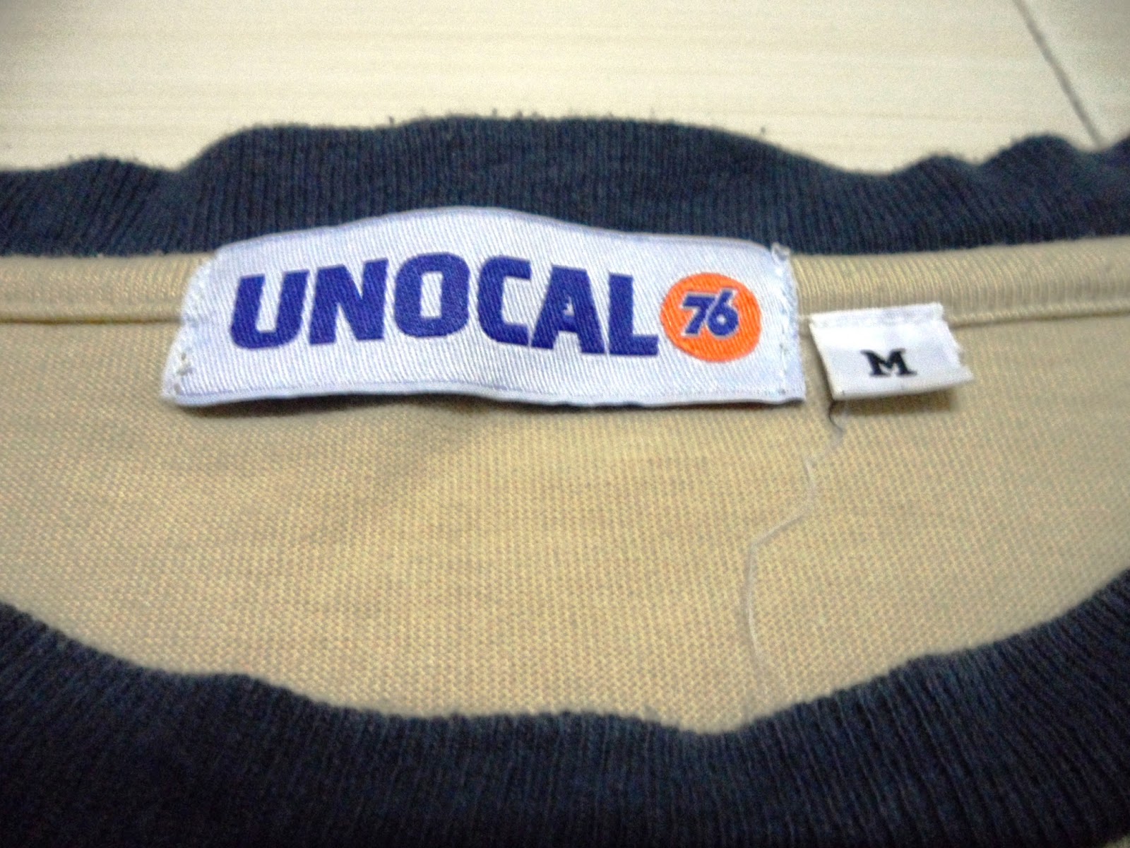 Clayback Bush Thrift Store: [T Shirt] Unocal 76 Lubricants Ringer Tee **SOLD**