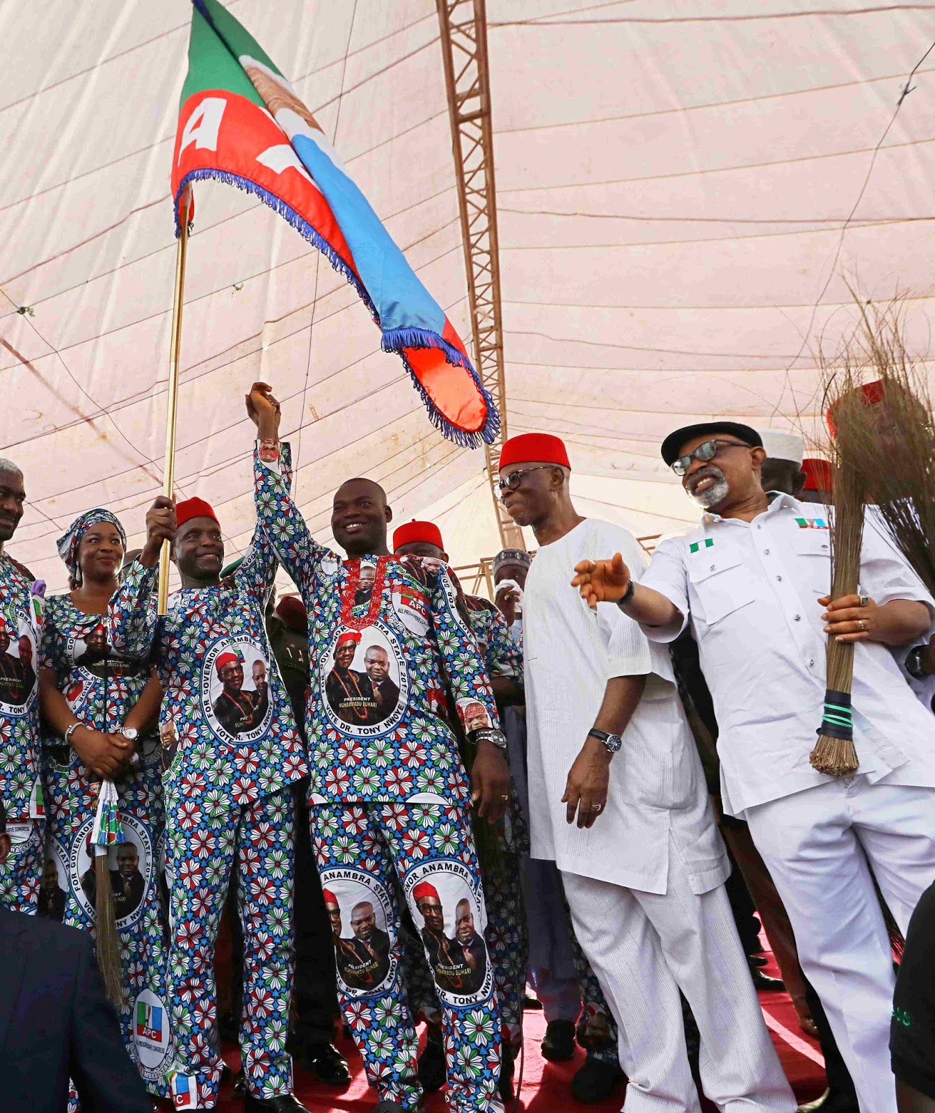 APC ANAMBRA STATE GUBERNATORIAL CAMPAIGN FLAG-OFF - Paul Ukpabio's Blog