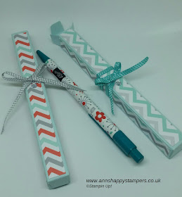 Positively papercraft: Pen gift box
