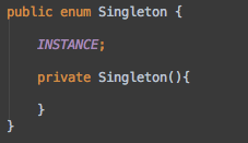 The Java Enum: A Singleton Pattern