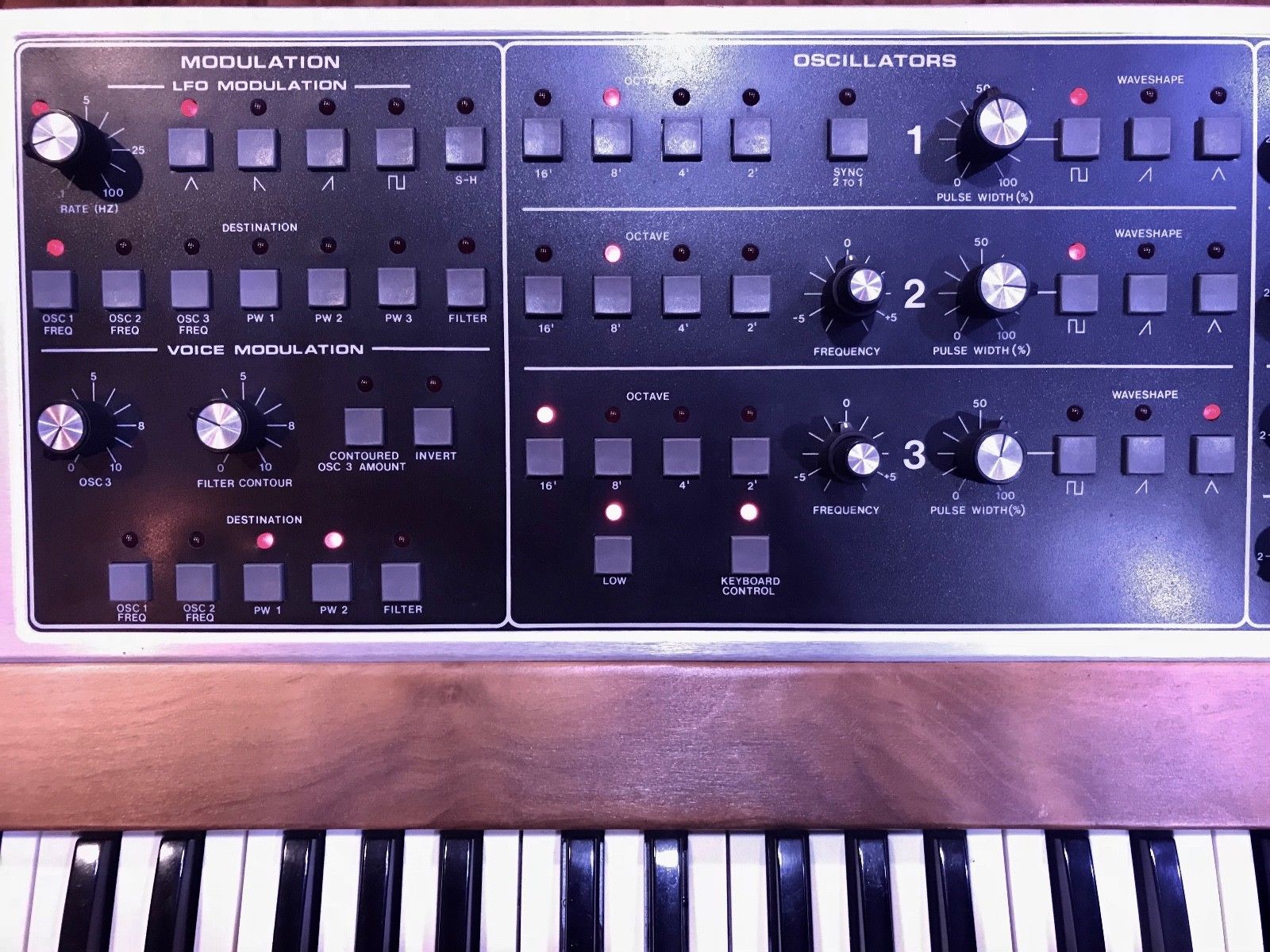 MATRIXSYNTH: FULLY Restored MOOG Memorymoog Keyboard Synthesizer W ...