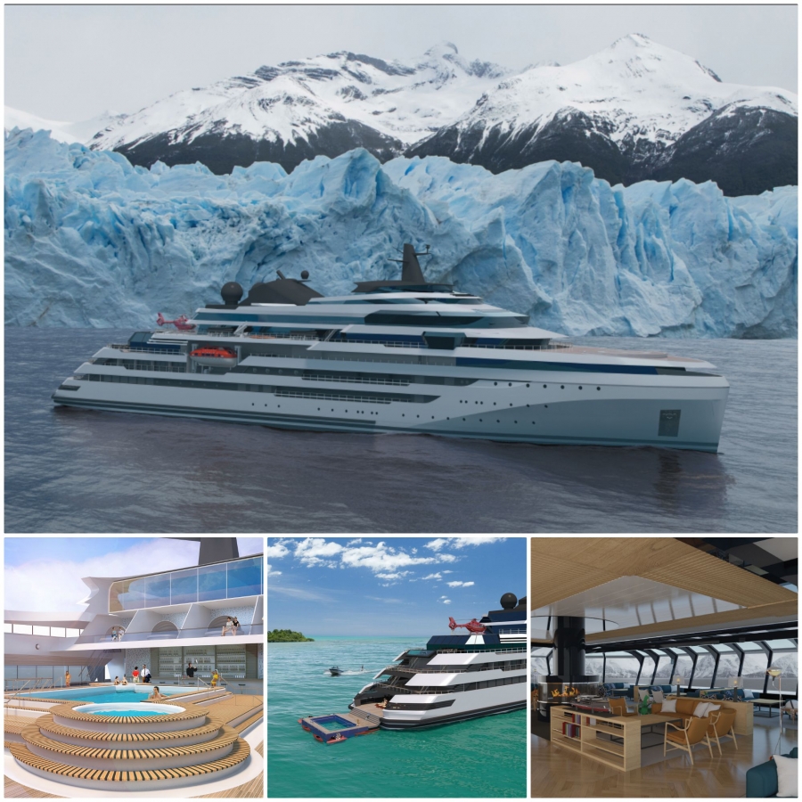 New expedition cruise ship designs from Damen