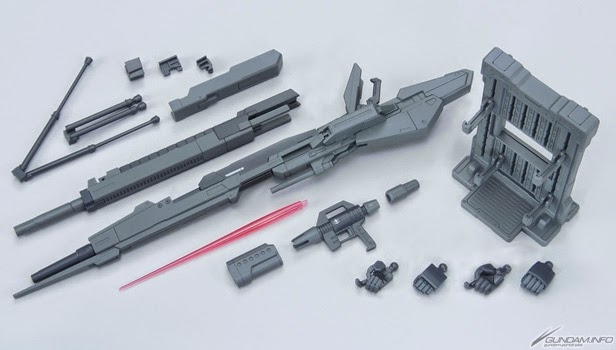 Builders Parts 1/144 System Weapon 008: Hyper Mega Launcher, Rifle and ...