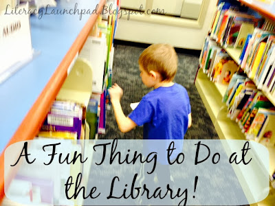 Literacy Launchpad: A Fun Thing to Do at the Library!