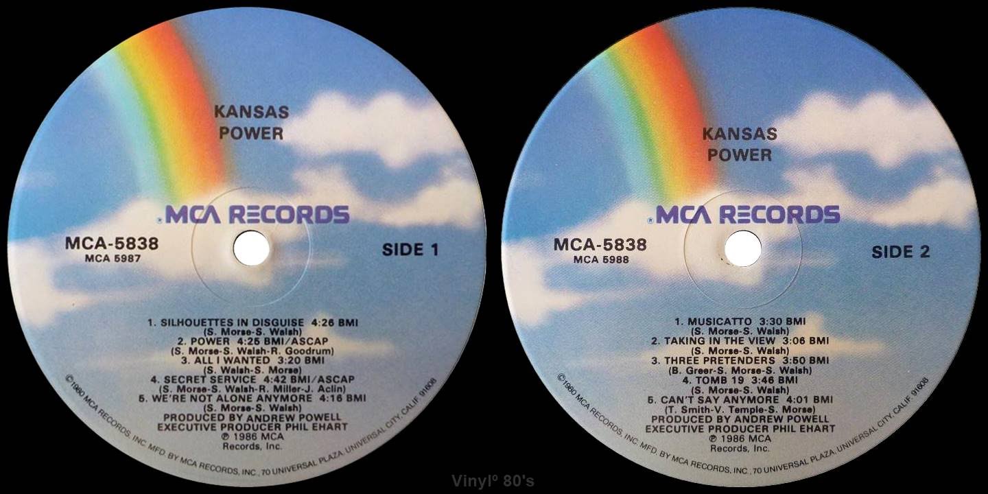 1986 Power - Kansas - Rockronología