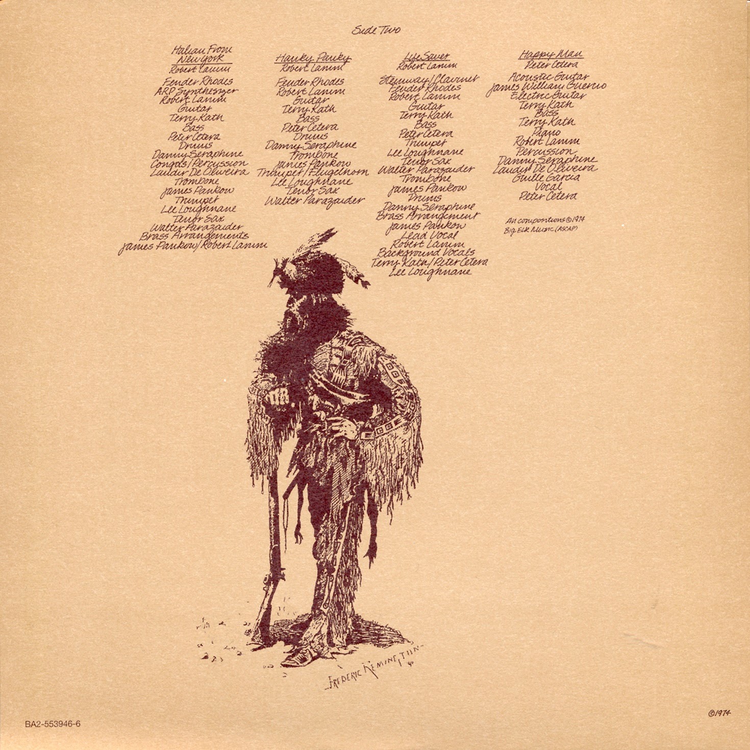 1974 Chicago VII - Chicago - Rockronología